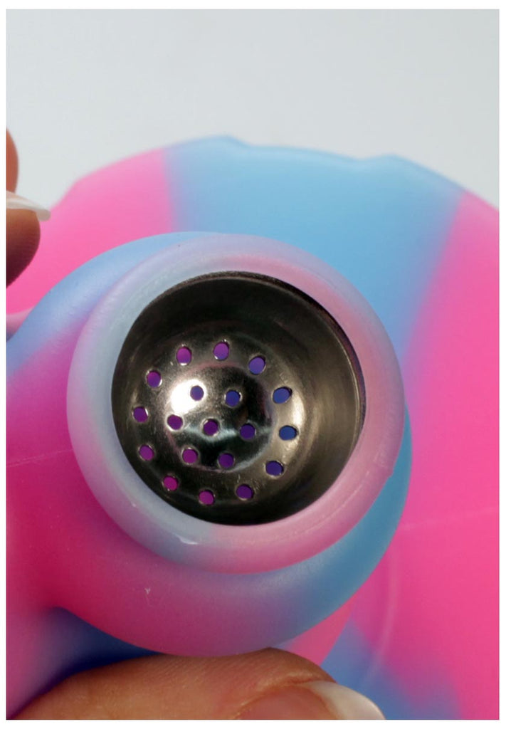 PieceMaker Kali Glow Kotton Kandy Silicone Bong • Buy Now • Free Shipping | Puff Puff Palace