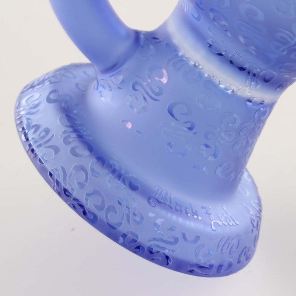 Black Leaf ''Egg'' Mini Dab Rig Blue • Buy Now | Puff Puff Palace