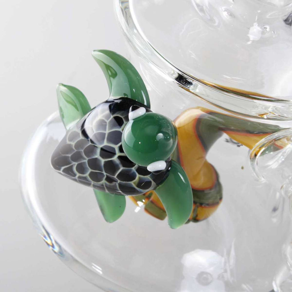 Black Leaf ''Turtle'' Shower Head Percolator Dab Rig • Buy | Puff Puff ...