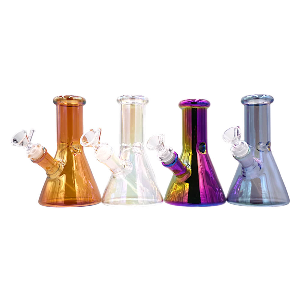 Black Sheep Iridescent Glass Bong - White • Buy Now | Puff Puff Palace