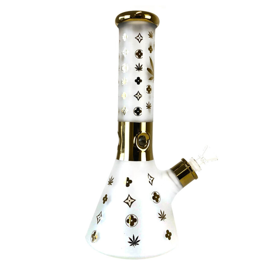 Black Sheep ''LouWeed Vuitton'' Gold Bong • Buy Now | Puff Puff Palace