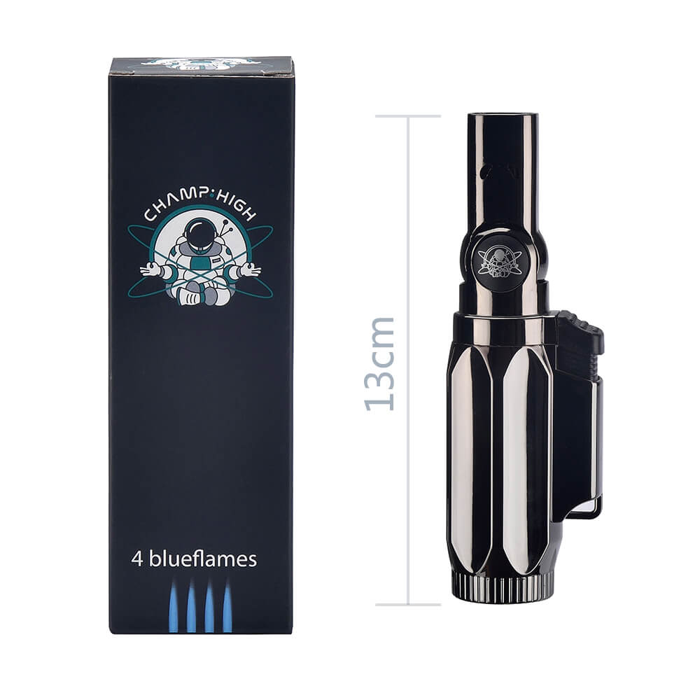 Champ High ''Quad Flame'' Weather Proof Torch Lighter • Buy | Puff Puff ...
