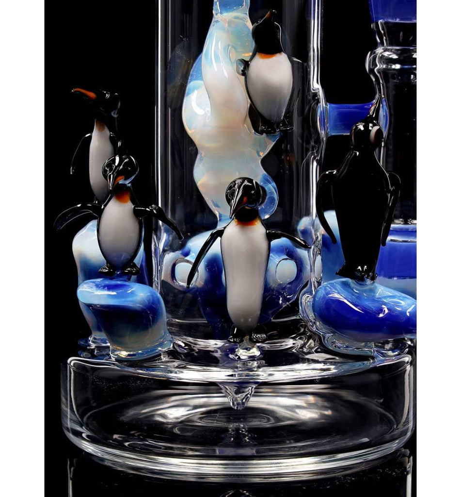 EHLE.® ''Penguin'' Unique Hand Made Glass Bong • Buy Now – Puff Puff Palace