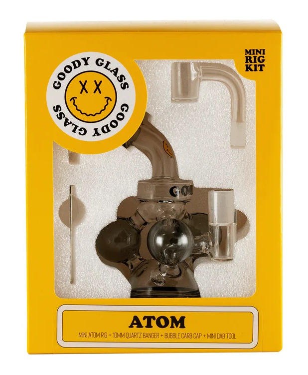 Goody Glass ''Atom'' Mini Glass Dab Rig • Buy Now | Puff Puff Palace