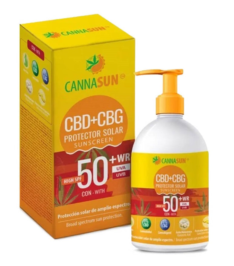 Plant of Life ''Cannasun'' CBD Cannabis Natural Sunscreen SPF 50 • Buy ...