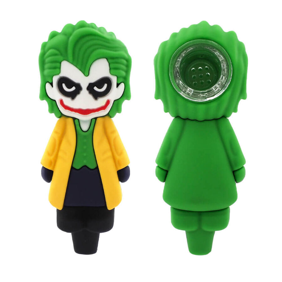 Urban Crew ''Clown Villain'' Silicone Pipe – Puff Puff Palace