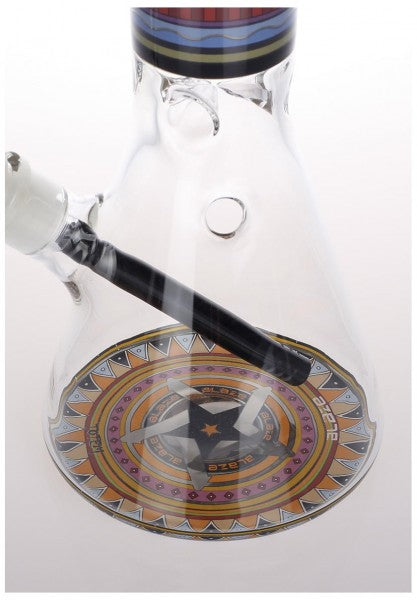 Blaze Glass 'Totem' Flask Ice Bong • Buy Now | Puff Puff Palace