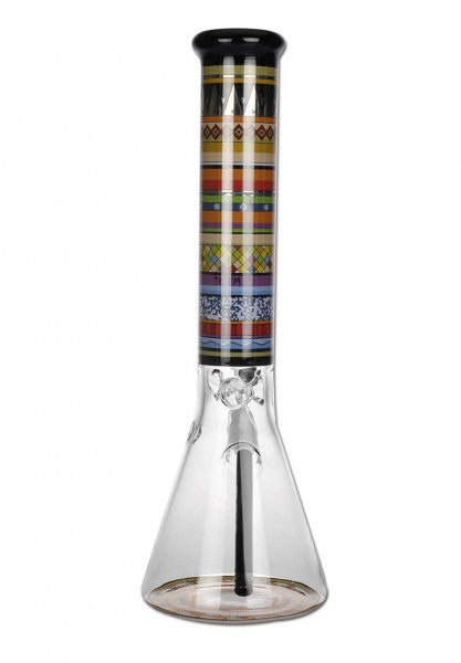 Blaze Glass 'Totem' Flask Ice Bong • Buy Now | Puff Puff Palace