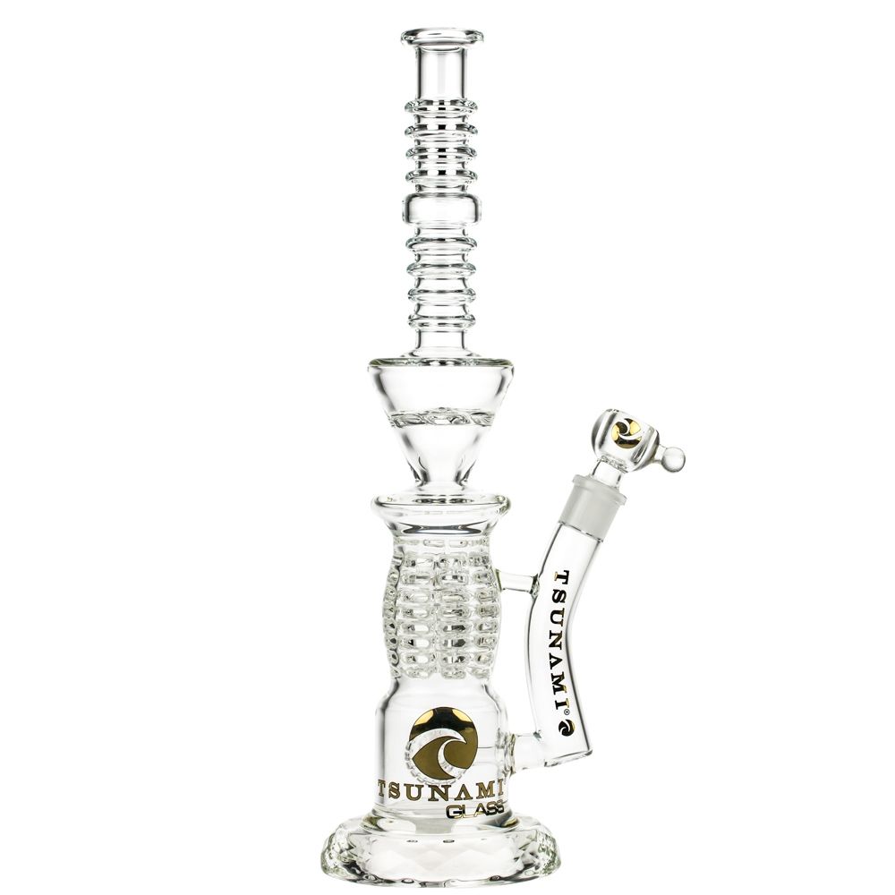 Tsunami Diamond Base Button Grenade Bong – Puff Puff Palace